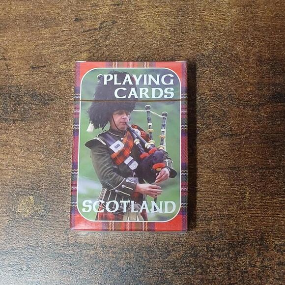 Office | Vintage Sealed Deck Of Scotland Scottish Themed Playing Cards ...